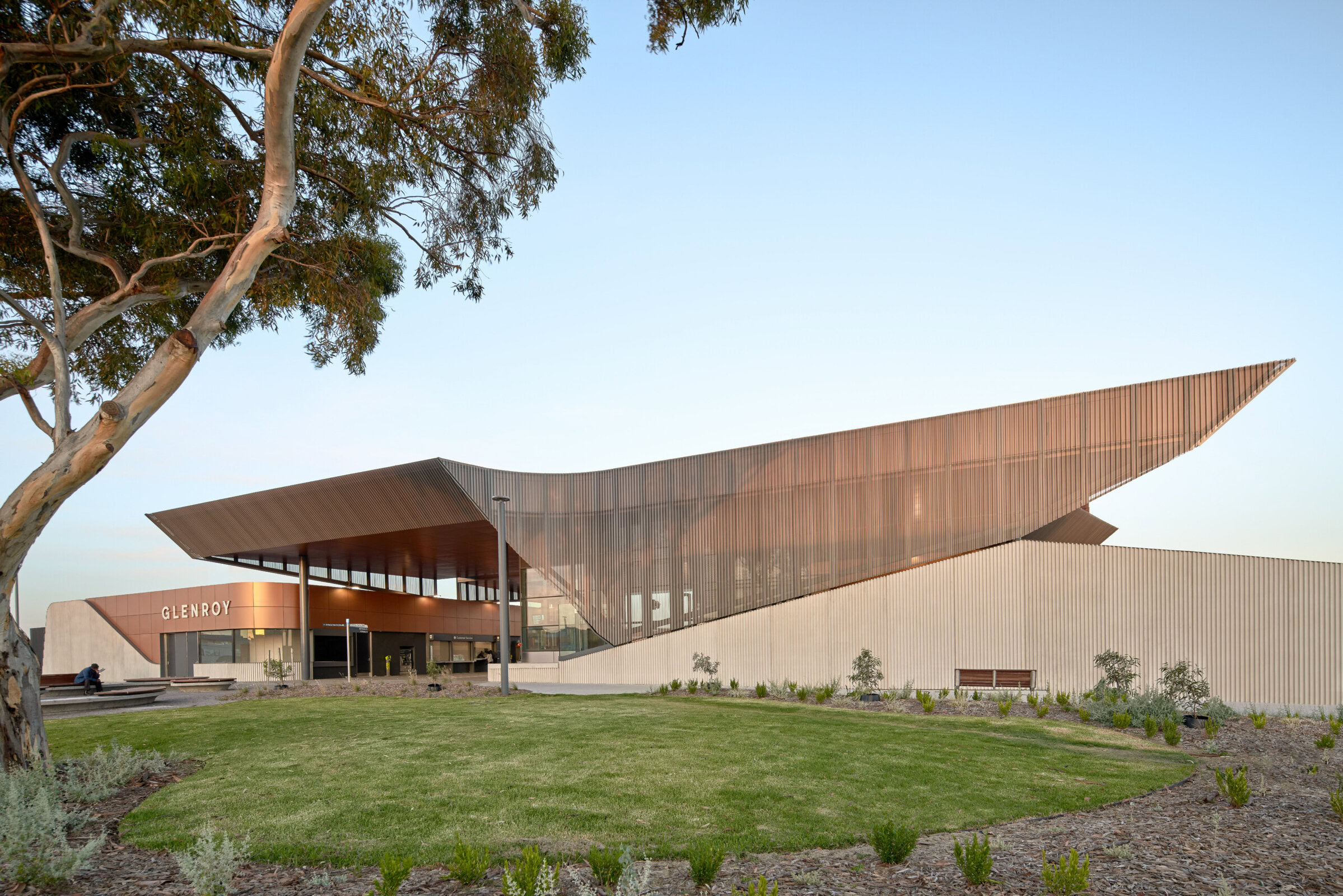 Glenroy Station Melbourne Rail Architecture || Genton